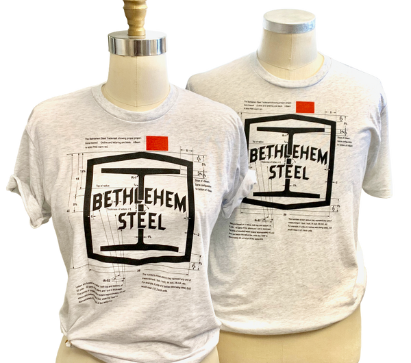 Bethlehem Steel Logo Design T-Shirt - thesteelbeam
